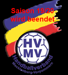 Handball-Saison 2019/2020 wird beendet - HVMV